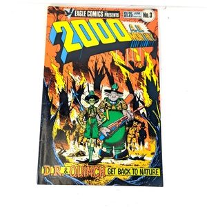 Vintage | Other | Judge Dredd Eagle Comics Lot Of 7 Vintage Comics 98s | Poshmark